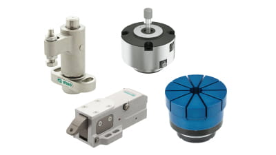 Compact pneumatic clamps with strong clamping force for automation| IMAO